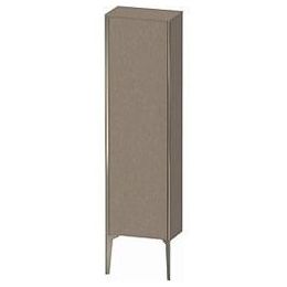 Duravit XViu Halbhochschrank XV1315RB111 40x24x133cm, champagner matt, Tür rechts, eiche kaschmir