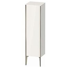 Duravit XViu Halbhochschrank XV1325LB185 40x36x133cm, champagner matt, Tür links, weiß hochglanz