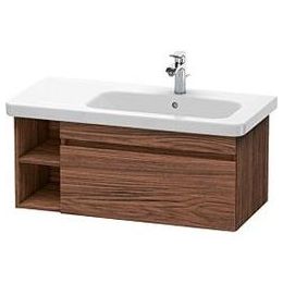 Duravit DuraStyle Waschtisch-Unterschrank DS639602121 93 x 44,8 cm, Becken rechts, nussbaum dunkel, 1 Auszug