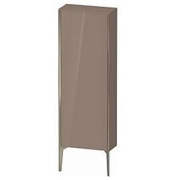 Duravit XViu Halbhochschrank XV1316LB186 50x24x133cm, champagner matt, Tür links, cappucino hochglanz