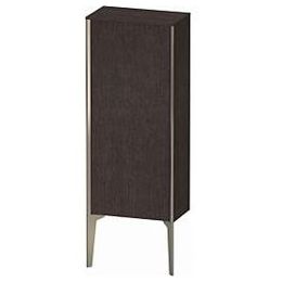 Duravit XViu Halbhochschrank XV1305RB172 40x24x89cm, champagner matt, Tür rechts, eiche dunkel gebürstet