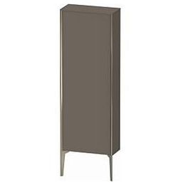 Duravit XViu Halbhochschrank XV1316RB190 50x24x133cm, champagner matt, Tür rechts, flannel grey seidenmatt