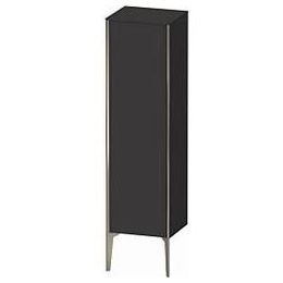 Duravit XViu Halbhochschrank XV1325LB180 40x36x133cm, champagner matt, Tür links, graphit supermatt