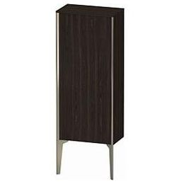 Duravit XViu Halbhochschrank XV1305RB169 40x24x89cm, champagner matt, Tür rechts, nussbaum gebürstet