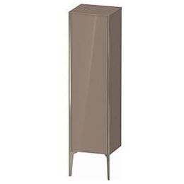 Duravit XViu Halbhochschrank XV1325LB186 40x36x133cm, champagner matt, Tür links, cappucino hochglanz