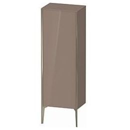 Duravit XViu Halbhochschrank XV1326RB186 50x36x133cm, champagner matt, Tür rechts, cappucino hochglanz