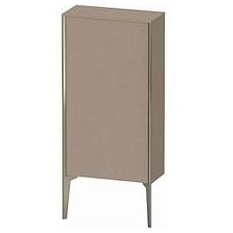 Duravit XViu Halbhochschrank XV1306LB175 50x24x89cm, champagner matt, Tür links, leinen