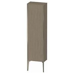 Duravit XViu Halbhochschrank XV1315RB135 40x24x133cm, champagner matt, Tür rechts, Eiche terra