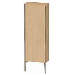 Duravit XViu Halbhochschrank XV1316RB130 50x24x133cm, champagner matt, Tür rechts, Eiche natur