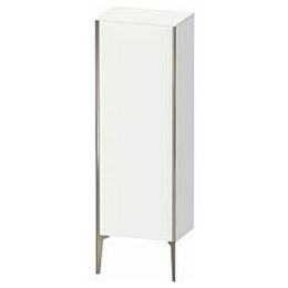 Duravit XViu Halbhochschrank XV1326RB118 50x36x133cm, champagner matt, Tür rechts, weiß matt