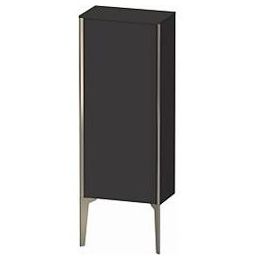 Duravit XViu Halbhochschrank XV1305RB180 40x24x89cm, champagner matt, Tür rechts, graphit supermatt