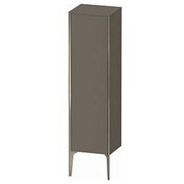 Duravit XViu Halbhochschrank XV1325LB190 40x36x133cm, champagner matt, Tür links, flannel grey seidenmatt