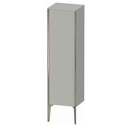 Duravit XViu Halbhochschrank XV1325LB107 40x36x133cm, champagner matt, Tür links, betongrau matt