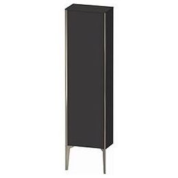 Duravit XViu Halbhochschrank XV1315RB180 40x24x133cm, champagner matt, Tür rechts, graphit supermatt