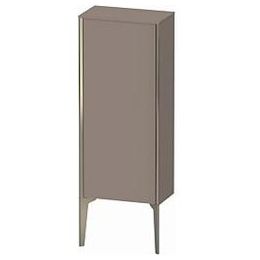 Duravit XViu Halbhochschrank XV1305LB143 40x24x89cm, champagner matt, Tür links, basalt matt