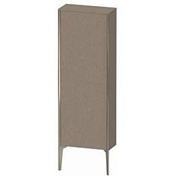 Duravit XViu Halbhochschrank XV1316RB111 50x24x133cm, champagner matt, Tür rechts, eiche kaschmir