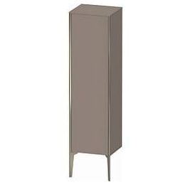 Duravit XViu Halbhochschrank XV1325LB143 40x36x133cm, champagner matt, Tür links, basalt matt