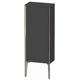 Duravit XViu Halbhochschrank XV1305LB149 40x24x89cm, champagner matt, Tür links, graphit matt