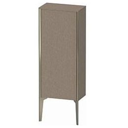 Duravit XViu Halbhochschrank XV1305LB111 40x24x89cm, champagner matt, Tür links, eiche kaschmir