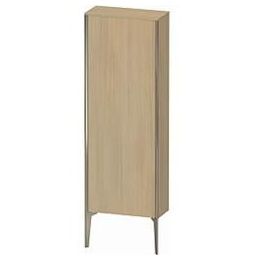 Duravit XViu Halbhochschrank XV1316RB171 50x24x133cm, champagner matt, Tür rechts, mediterrane eiche