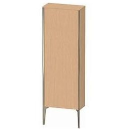 Duravit XViu Halbhochschrank XV1316LB112 50x24x133cm, champagner matt, Tür links, eiche gebürstet