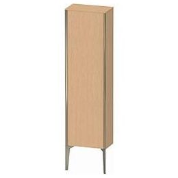 Duravit XViu Halbhochschrank XV1315LB112 40x24x133cm, champagner matt, Tür links, eiche gebürstet