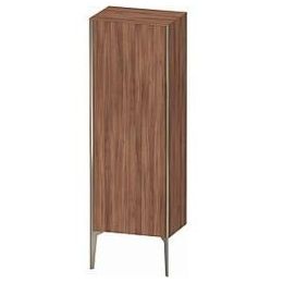 Duravit XViu Halbhochschrank XV1326LB179 50x36x133cm, champagner matt, Tür links, nussbaum natur