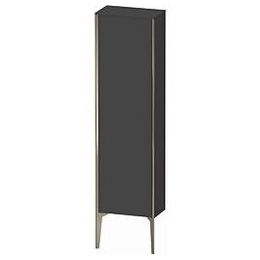 Duravit XViu Halbhochschrank XV1315LB149 40x24x133cm, champagner matt, Tür links, graphit matt