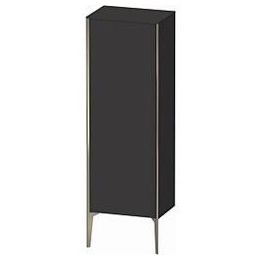 Duravit XViu Halbhochschrank XV1326LB180 50x36x133cm, champagner matt, Tür links, graphit supermatt