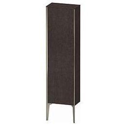 Duravit XViu Halbhochschrank XV1315LB172 40x24x133cm, champagner matt, Tür links, eiche dunkel gebürstet