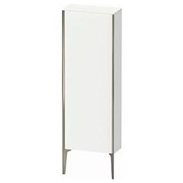 Duravit XViu Halbhochschrank XV1316RB118 50x24x133cm, champagner matt, Tür rechts, weiß matt