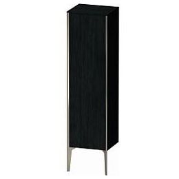 Duravit XViu Halbhochschrank XV1325LB116 40x36x133cm, champagner matt, Tür links, Eiche schwarz