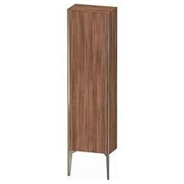 Duravit XViu Halbhochschrank XV1315LB179 40x24x133cm, champagner matt, Tür links, nussbaum natur