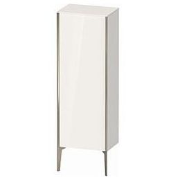 Duravit XViu Halbhochschrank XV1326LB185 50x36x133cm, champagner matt, Tür links, weiß hochglanz