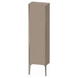 Duravit XViu Halbhochschrank XV1315RB175 40x24x133cm, champagner matt, Tür rechts, leinen