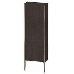 Duravit XViu Halbhochschrank XV1316LB172 50x24x133cm, champagner matt, Tür links, eiche dunkel gebürstet