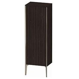 Duravit XViu Halbhochschrank XV1326LB169 50x36x133cm, champagner matt, Tür links, nussbaum gebürstet