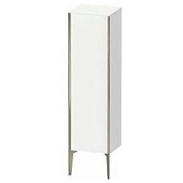 Duravit XViu Halbhochschrank XV1325LB118 40x36x133cm, champagner matt, Tür links, weiß matt