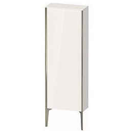 Duravit XViu Halbhochschrank XV1316RB122 50x24x133cm, champagner matt, Tür rechts, weiß hochglanz