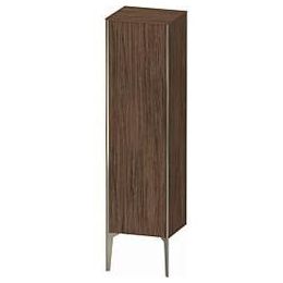 Duravit XViu Halbhochschrank XV1325LB121 40x36x133cm, champagner matt, Tür links, nussbaum dunkel