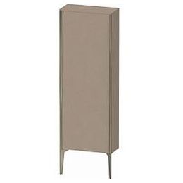 Duravit XViu Halbhochschrank XV1316LB175 50x24x133cm, champagner matt, Tür links, leinen