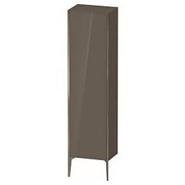 Duravit XViu Hochschrank XV1336LB189 50x36x177cm, champagner matt, Tür links, flannel grey hochglanz