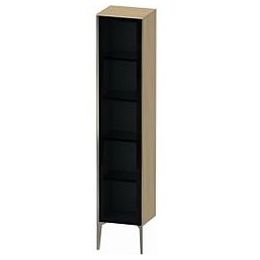 Duravit XViu Hochschrank XV1375LB171 40x36x177cm, Glastür, champagner matt, Tür links, mediterrane eiche