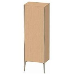 Duravit XViu Halbhochschrank XV1326LB112 50x36x133cm, champagner matt, Tür links, eiche gebürstet