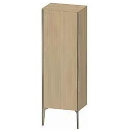 Duravit XViu Halbhochschrank XV1326LB171 50x36x133cm, champagner matt, Tür links, mediterrane eiche