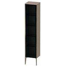 Duravit XViu Hochschrank XV1375LB175 40x36x177cm, Glastür, champagner matt, Tür links, leinen