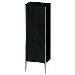 Duravit XViu Halbhochschrank XV1326RB116 50x36x133cm, champagner matt, Tür rechts, Eiche schwarz