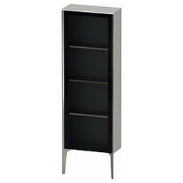 Duravit XViu Halbhochschrank XV1366RB107 50x24x133cm, Glastür, champagner matt, Tür rechts, betongrau matt