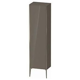 Duravit XViu Hochschrank XV1336RB189 50x36x177cm, champagner matt, Tür rechts, flannel grey hochglanz