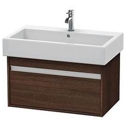 Duravit Ketho Waschtisch-Unterschrank KT668705353 75 x 44 cm, kastanie dunkel, 1 Auszug, wandhängend